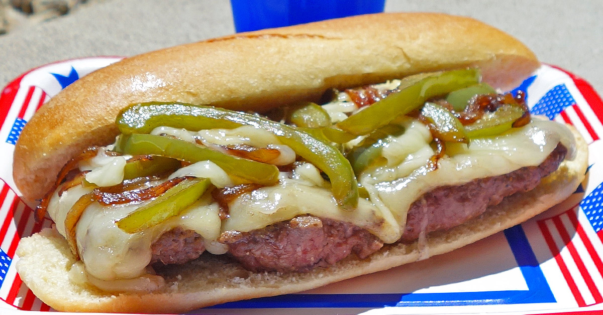 Philly Burger Recipe - Easy & Great Cheesesteak Burger